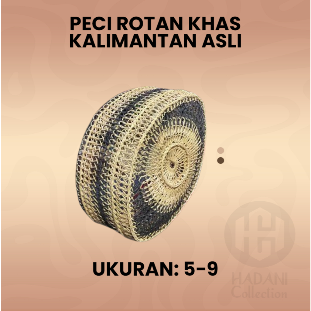 Jual Peci Rotan Khas Kalimantan Asli | Shopee Indonesia