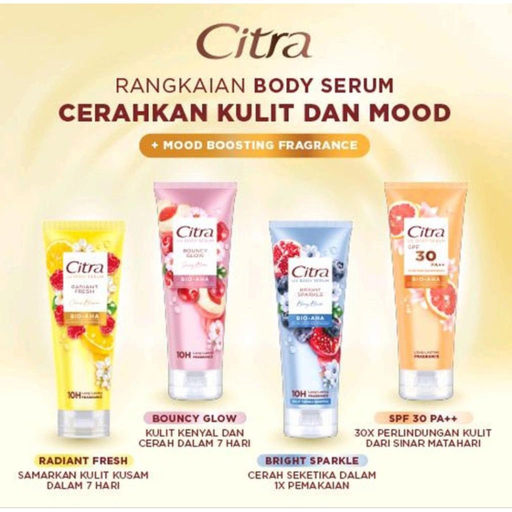 Jual CITRA UV BODY SERUM 180 ML | Shopee Indonesia