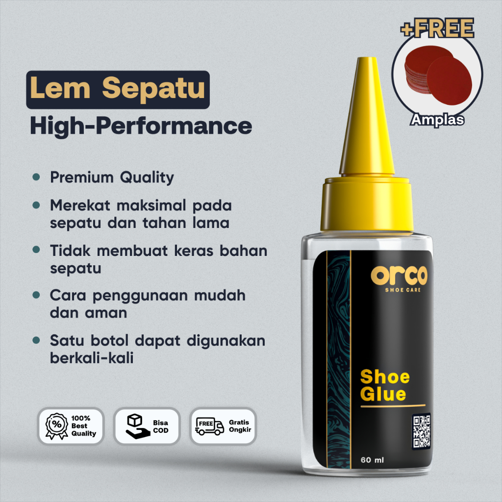 Jual Lem Sepatu Super Kuat Original - Shoe Glue High Performance - Lem ...
