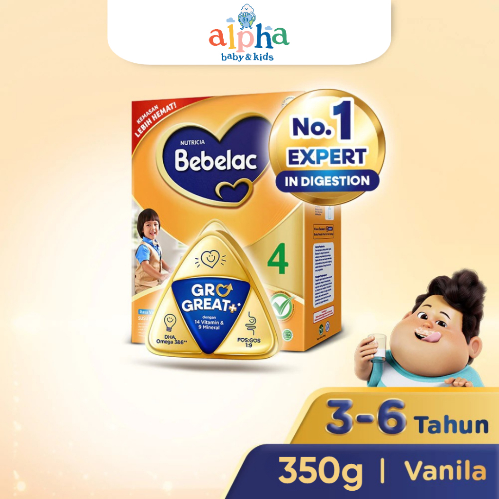 Jual Bebelac 4 / Bebelac 3+ VANILA Susu Pertumbuhan Bubuk 3-6 Tahun ...
