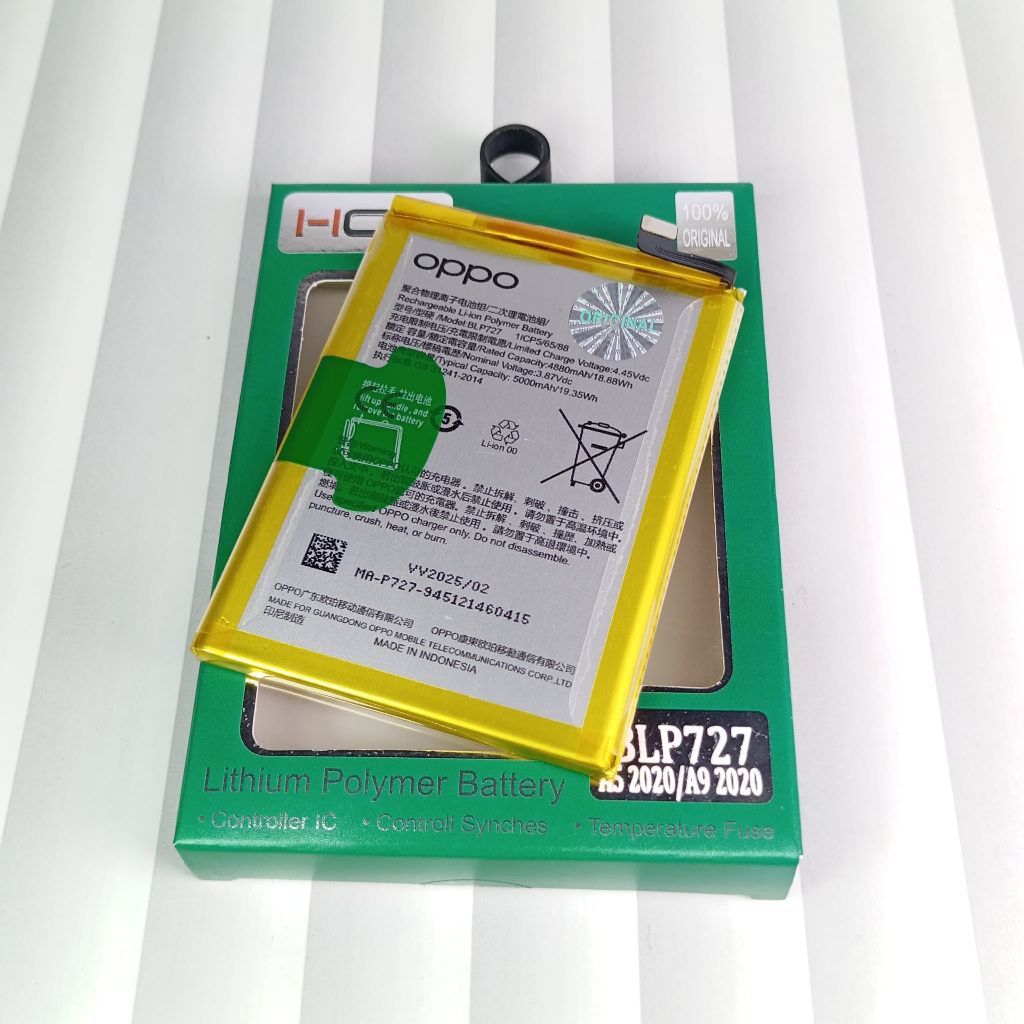 Jual HCB BATRE BATERAAY (BLP-727) BATRE HP OPPO A5 2020/ OPPO A9 2020 ...