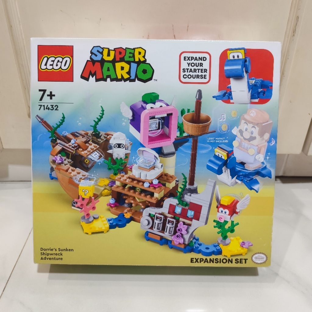 Jual Super Mario 71432 Dorrie's Sunken Shipwreck Adventure Original 500 ...