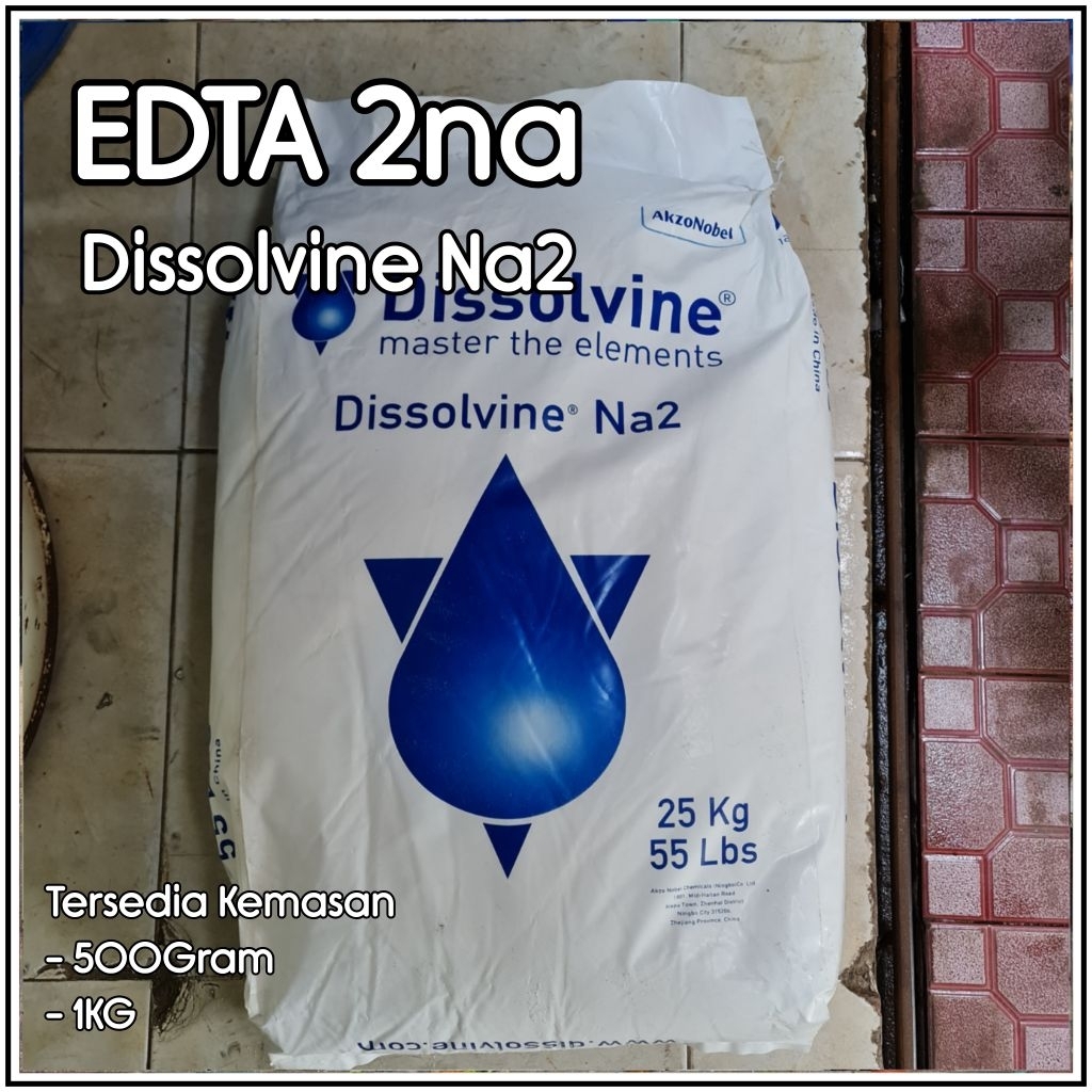 Jual EDTA 2Na 1KG ( Dissolvine Na2 1KG ) | Shopee Indonesia