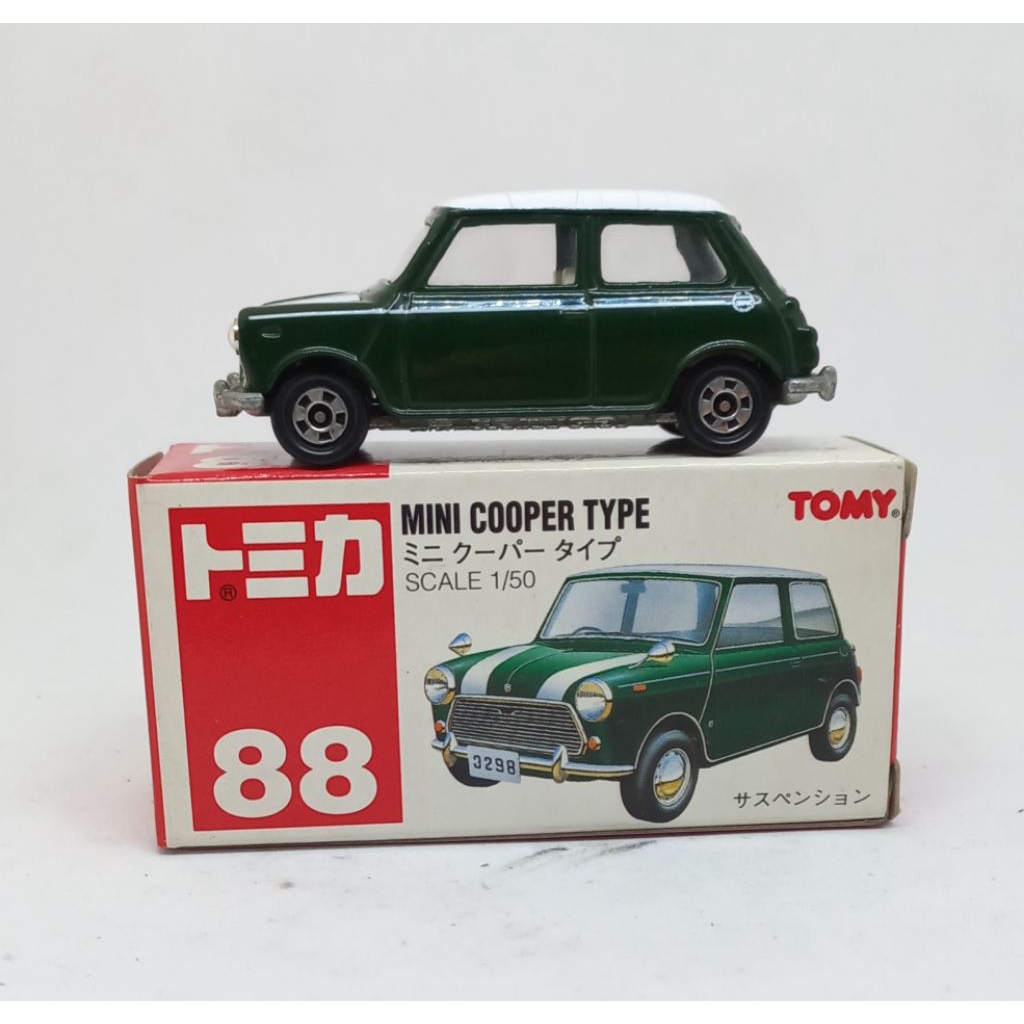 Jual tomica mini cooper type 88 tomy merah diecast (t) | Shopee Indonesia