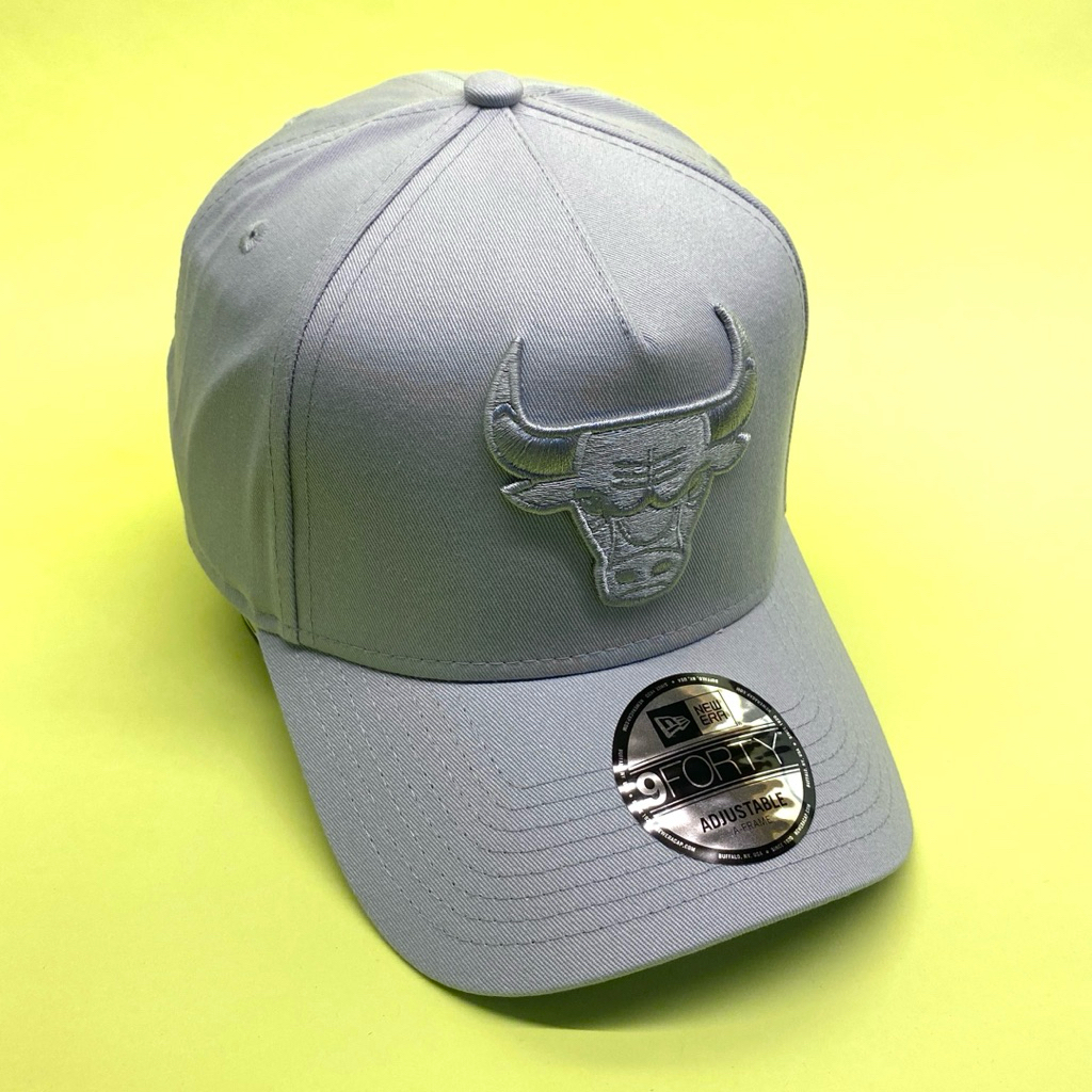 Jual New Era Cap 9Forty A-Frame NBA Chicago Bulls Dolphin Grey | Shopee ...