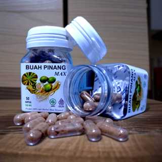 Jual Kapsul Buah Pinang Muda MAX Isi 50 Original Herbal | Shopee Indonesia