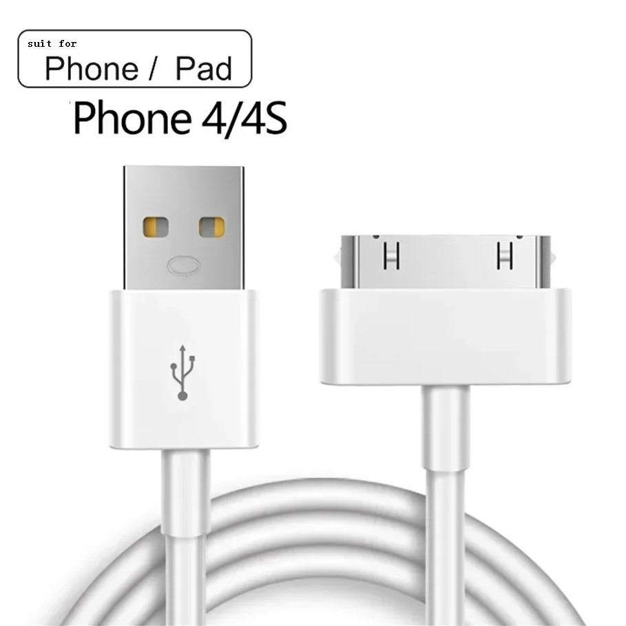 Jual Kabel Data Charger 30PIN iPhone 3G 3GS 4S iPad Gen 1 2 3 4 iPod ...