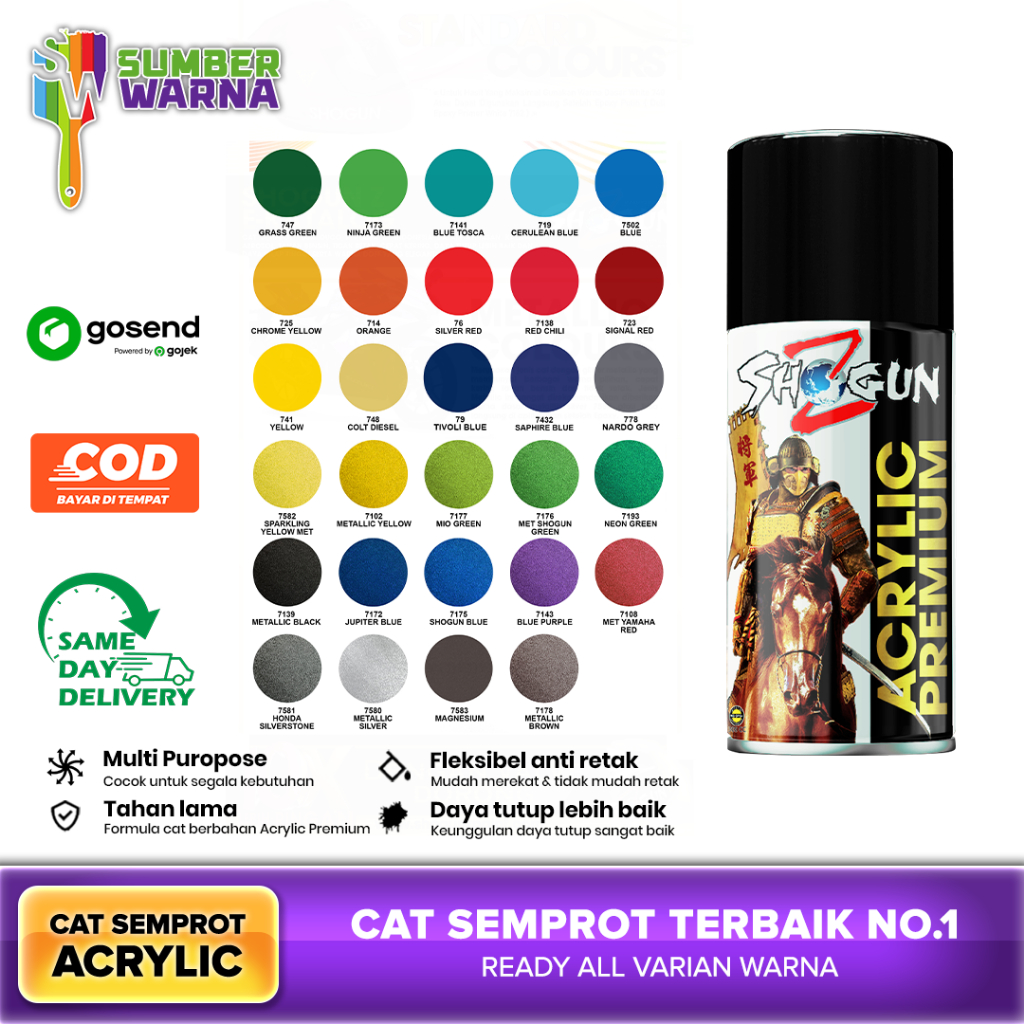 Jual Cat Pilok Pilox Akrilik PREMIUM Cat Semprot Pilox Pylox Acrylic ...