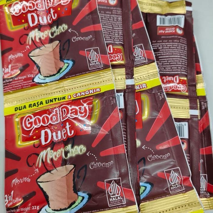 Jual Goodday Duet Moca Choco 10x22gr Kopi 3in1 Good Day | Shopee Indonesia