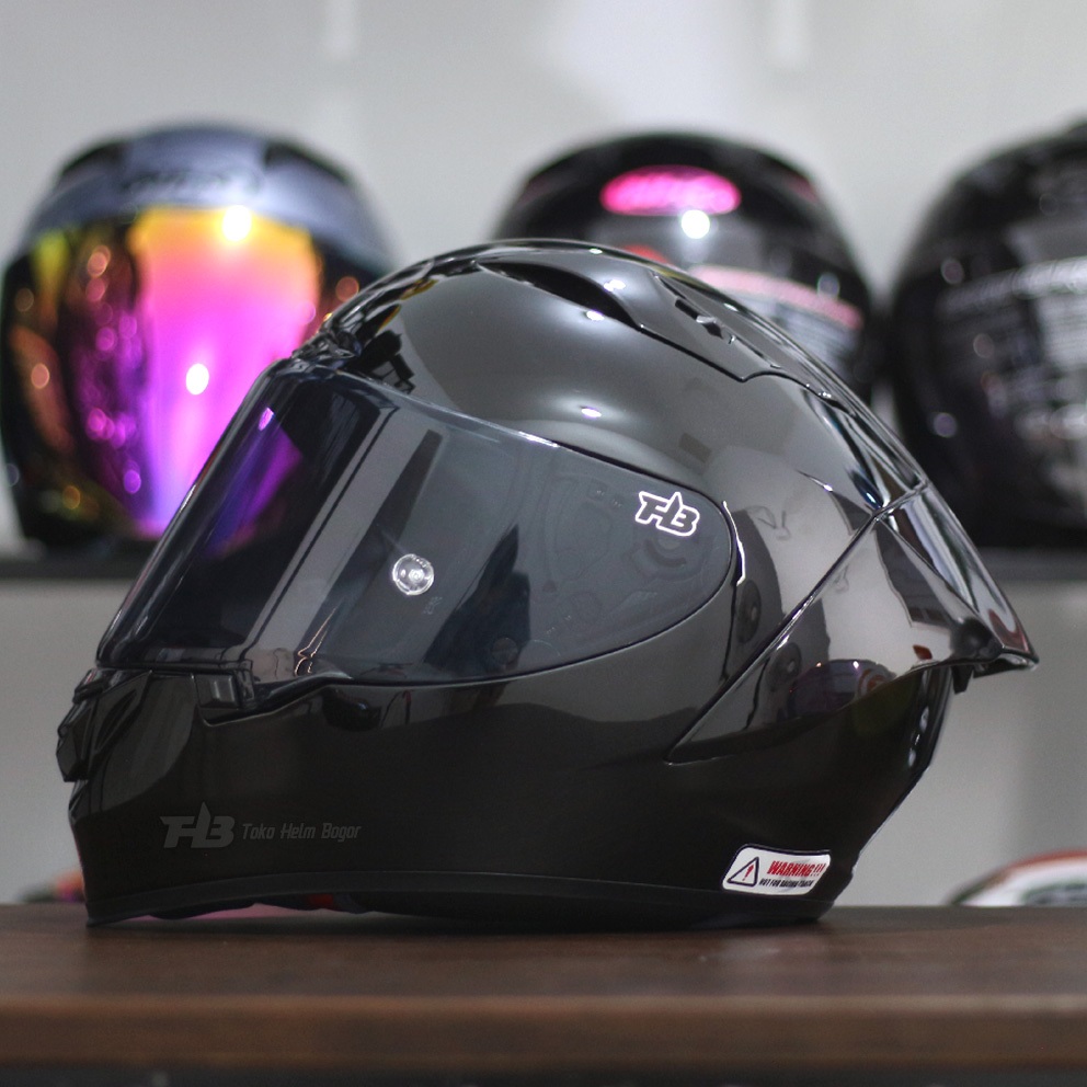 Jual NHK HELM GPR TECH STREET SOLID | BLACK GOLSSY | SINGLE VISOR ...