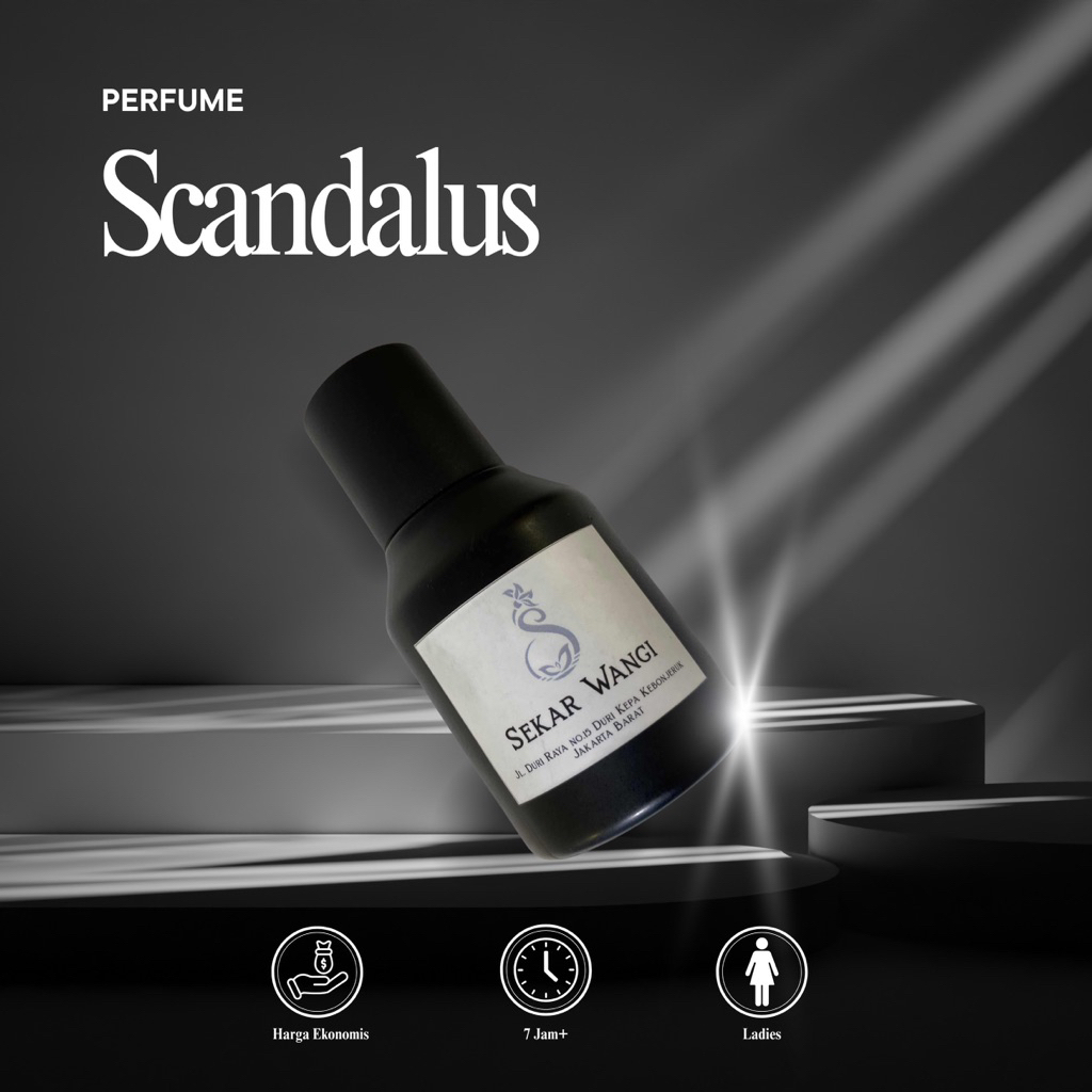 Jual Parfum Scandalous 30ML Extrait De Parfume Parfum Wanita Tahan Lama ...