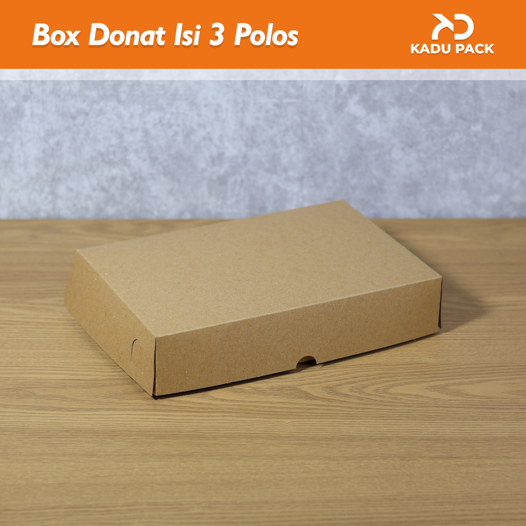 Jual Isi 40 Pcs Box Dus Donat Laminasi 27x18,5x5,5 cm | Donat isi 6 ...