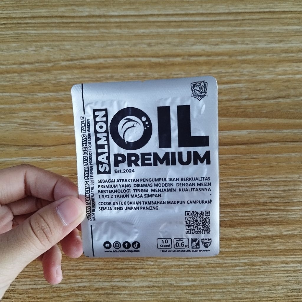 Jual BAM SALMON OIL PREMIUM ADUN MANCING | Shopee Indonesia