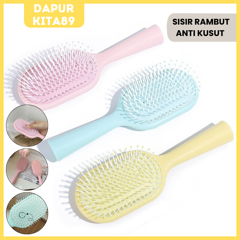 Jual DK89 Sisir Rambut Sisir Udara Cushion Pijat Anti Kusut ...