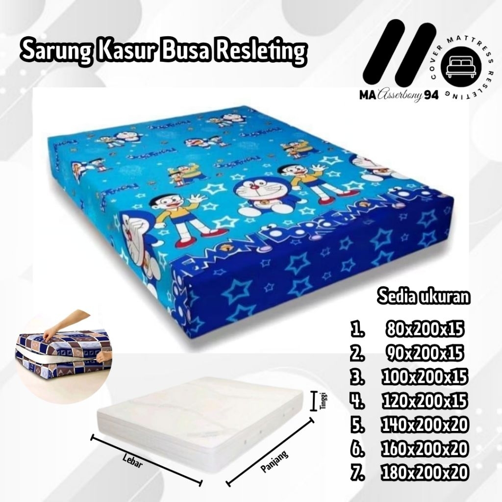 Jual Urung Kasur Busa Resleting I Cover Kasur Busa INOAC I Sprei ...