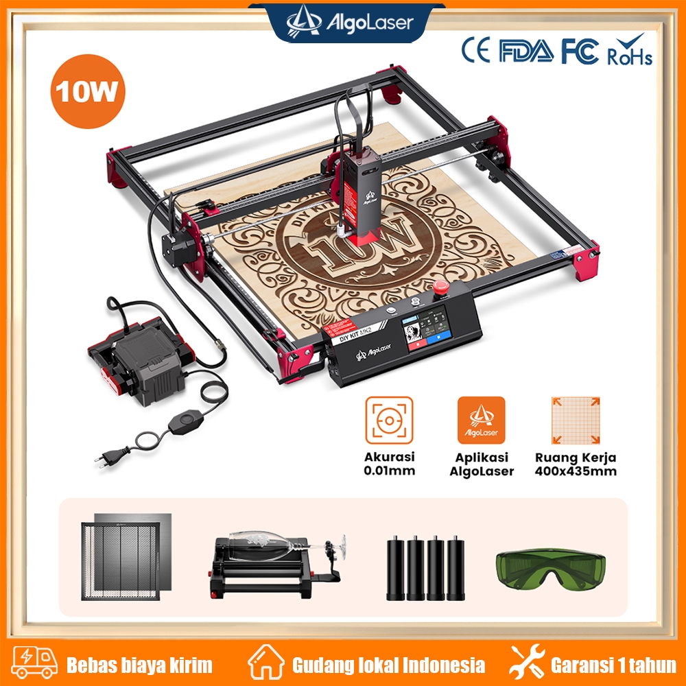 Jual AlgoLaser DIY KIT MK2 10W Mesin Ukiran Laser Garansi 1 tahun ...