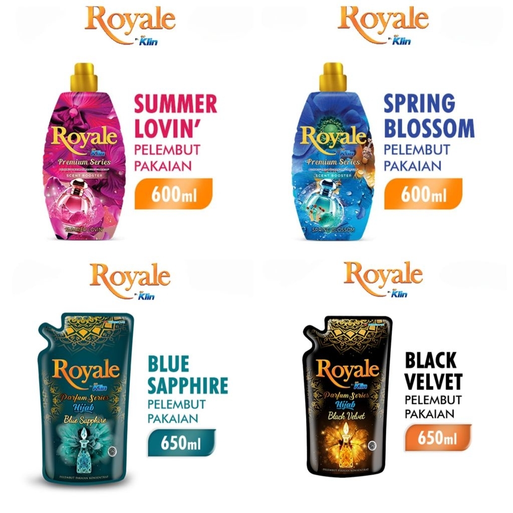 Jual Royale Premium Softener Summer Lovin Spring Blossom 600ml | Shopee ...