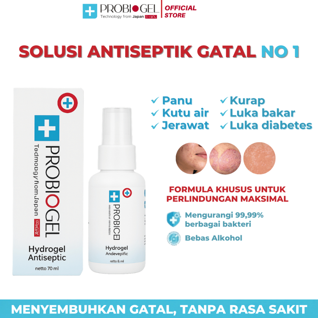 Jual Probiogel Salep Gatal Obat Panu Obat Gatal Terbaru Isi 70Ml ...