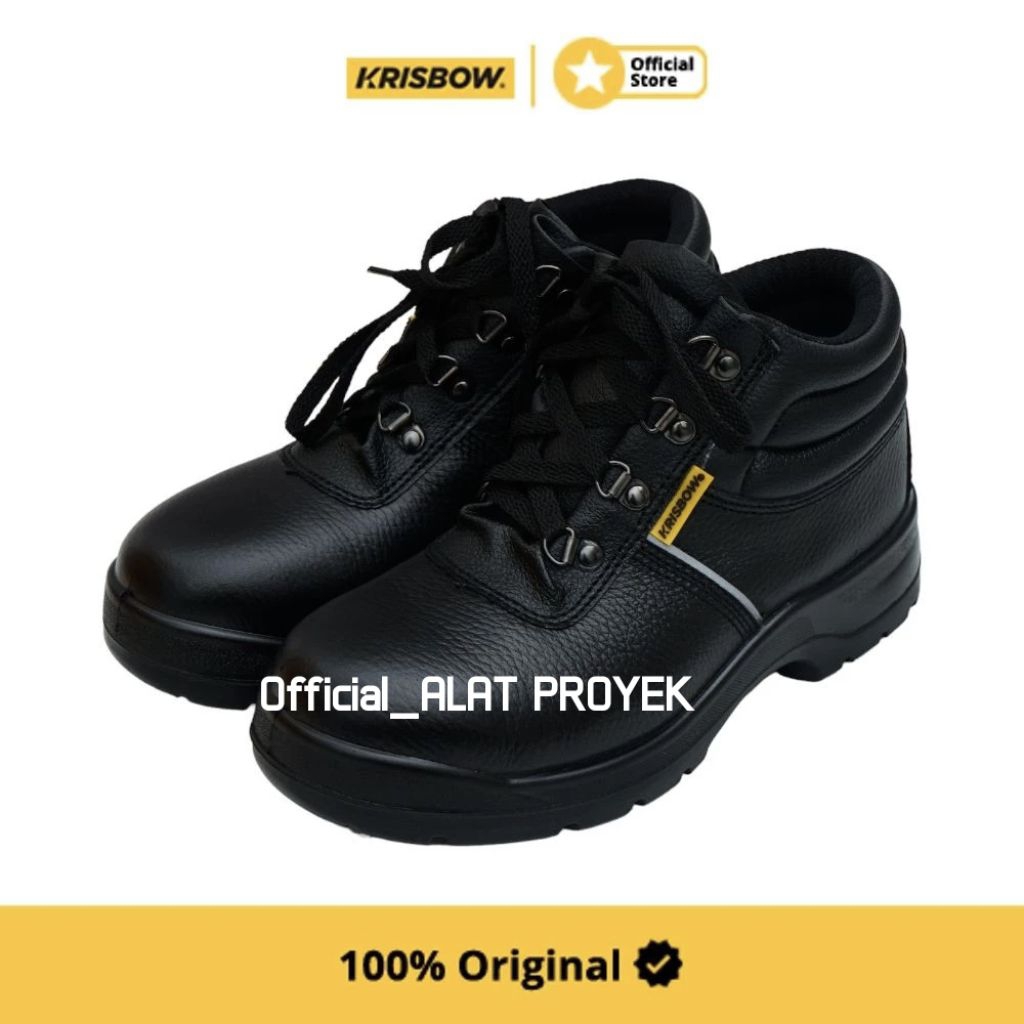 Jual Sepatu Safety Krisbow ARGUS 6" || Krisbow Safety Shoes ARGUS 6 ...