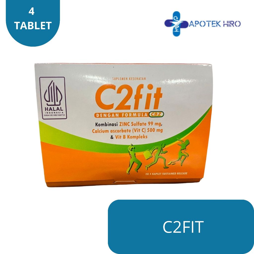 Jual C2 Fit Strip Isi 4 Tablet CBZ Formula | Shopee Indonesia