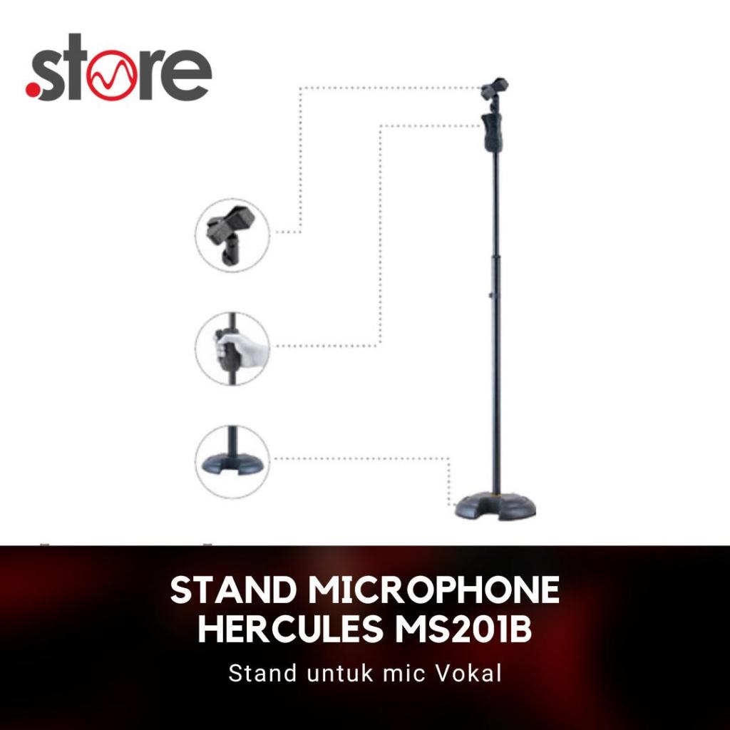 Jual Stand microphone mic Vokal Hercules MS201B MS-201B | Shopee Indonesia