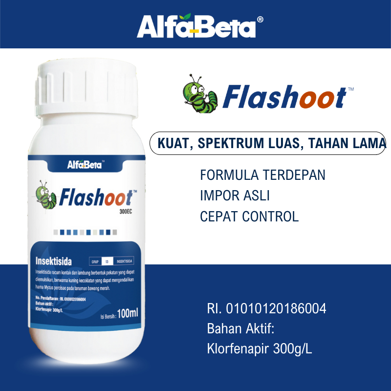 Jual Alfabeta Flashoot 300EC Insektisida | Klofenapir | 100 ML ...