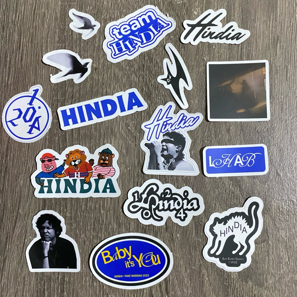 Jual HINDIA vol 2 | COD Sticker Pack Sticker Vinyl Sticker Hindia ...