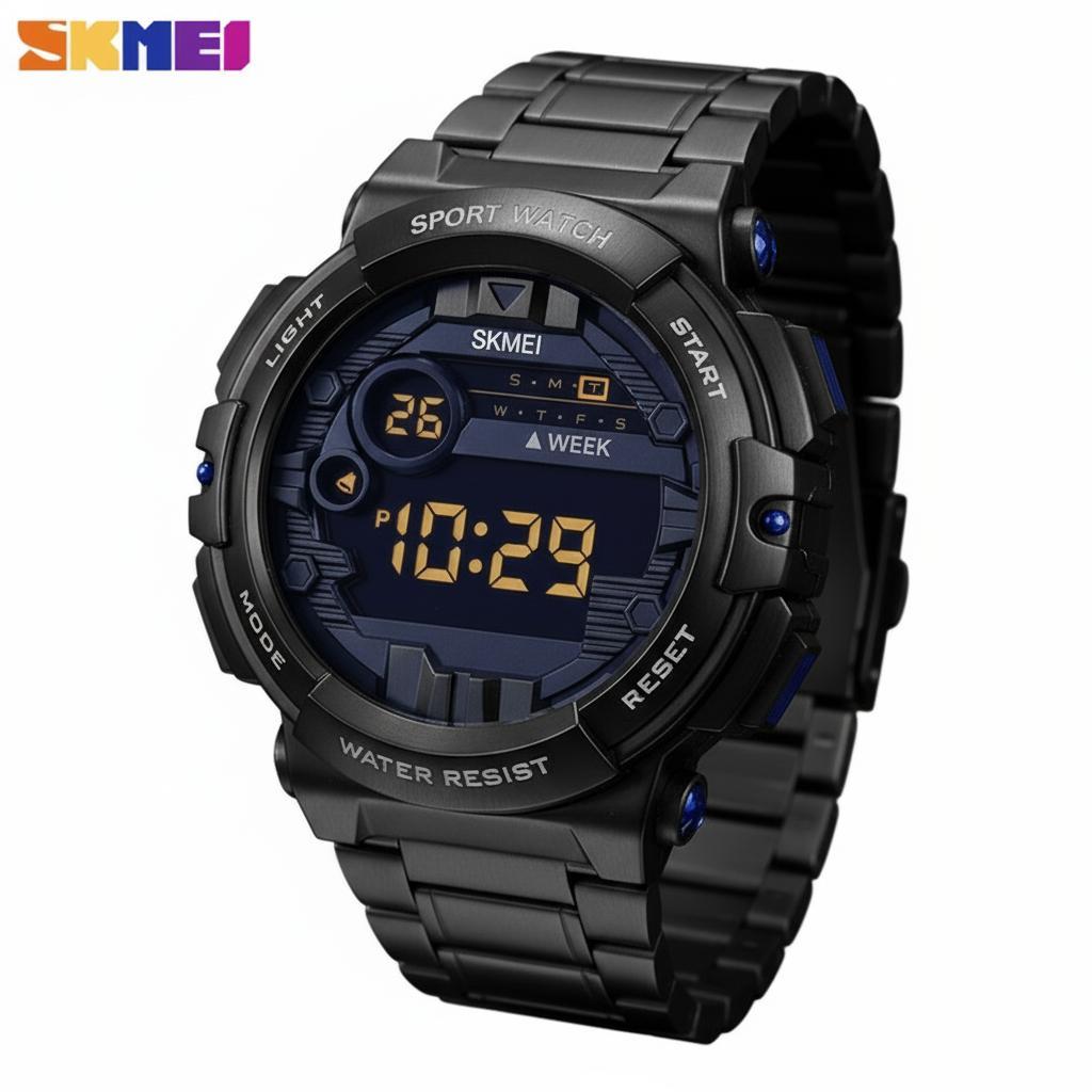Jual FREE BOX jam tangan sporty digital anak anti air laki laki keren ...