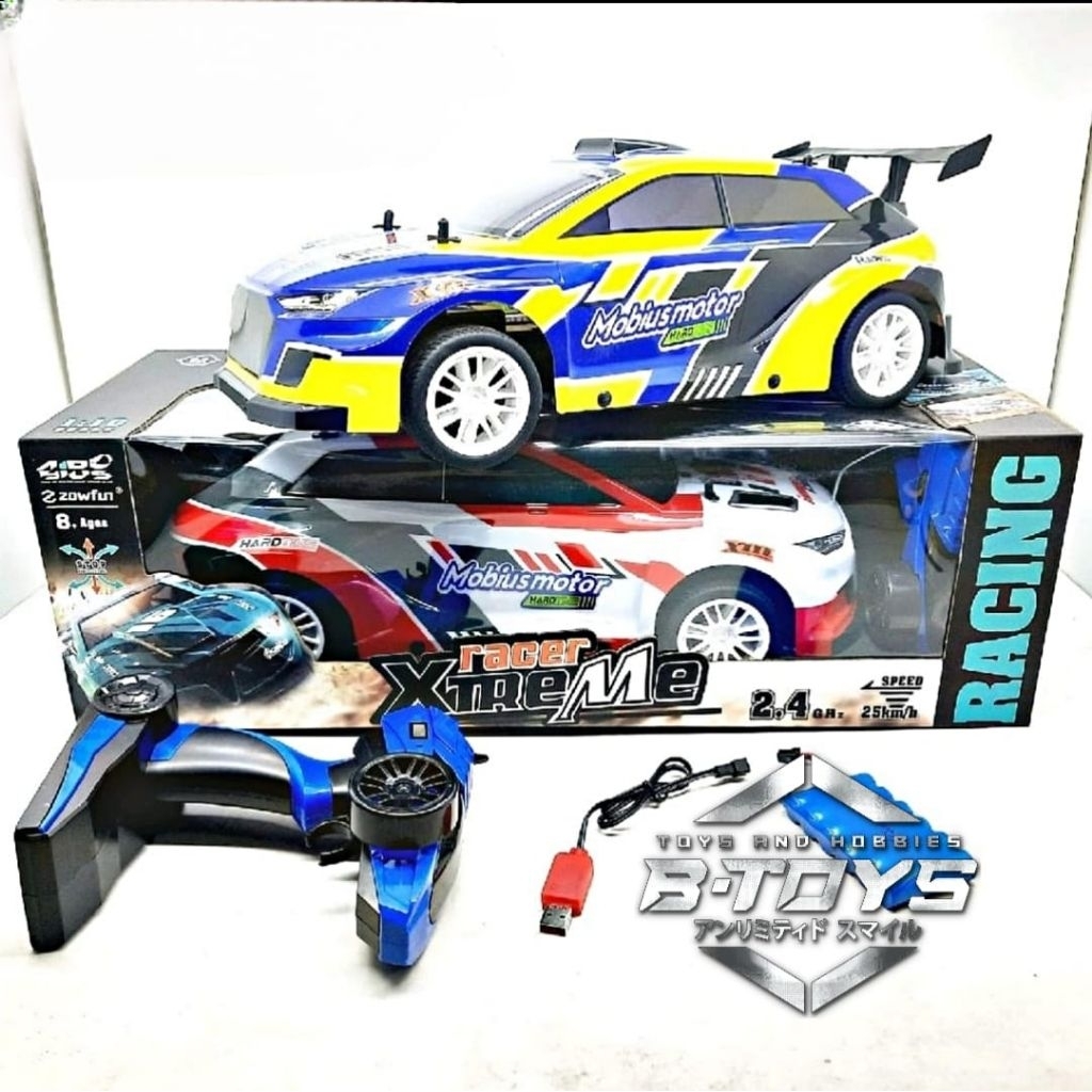 Jual Mainan mobil anak RC Remote Control Sedan Racing Xtreme Racer ...