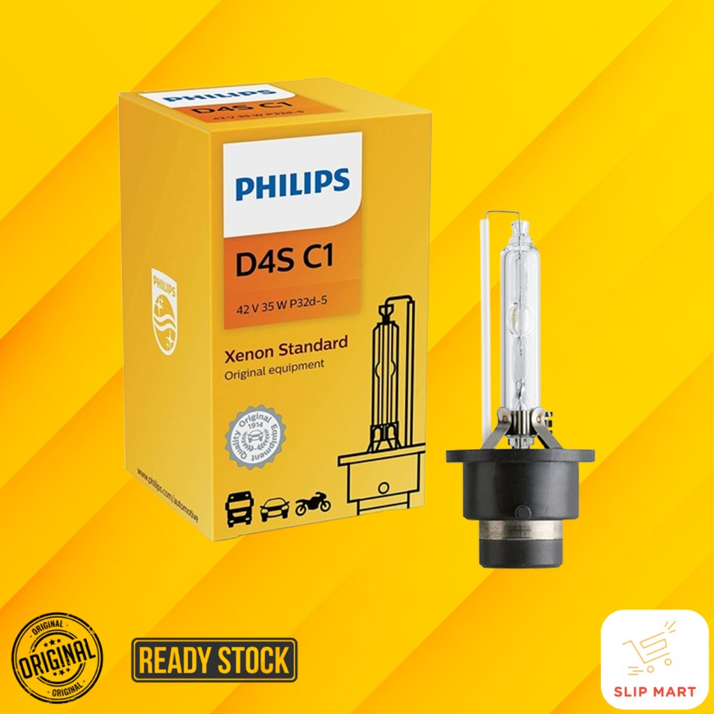 Jual Philips D4S C1 Xenon Standard HID 42v 35W | Shopee Indonesia