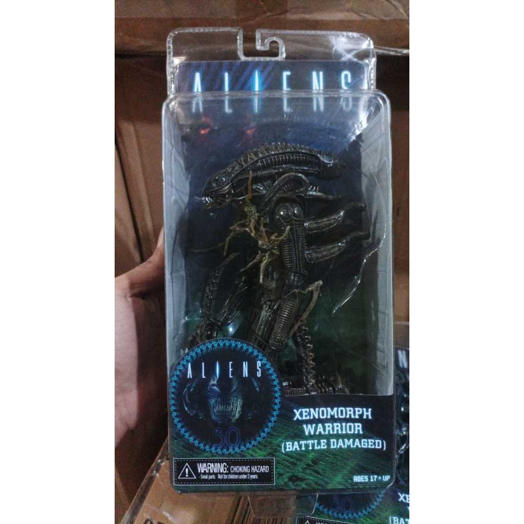 Jual Aliens Xenomorph Warrior 7 Inch Action Figure NECA Toys | Shopee Indonesia