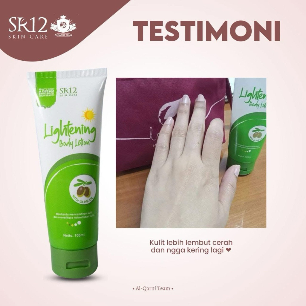 Jual HAND BODY LOTION SR12/lightening lotion/whitening lotion/whitening ...