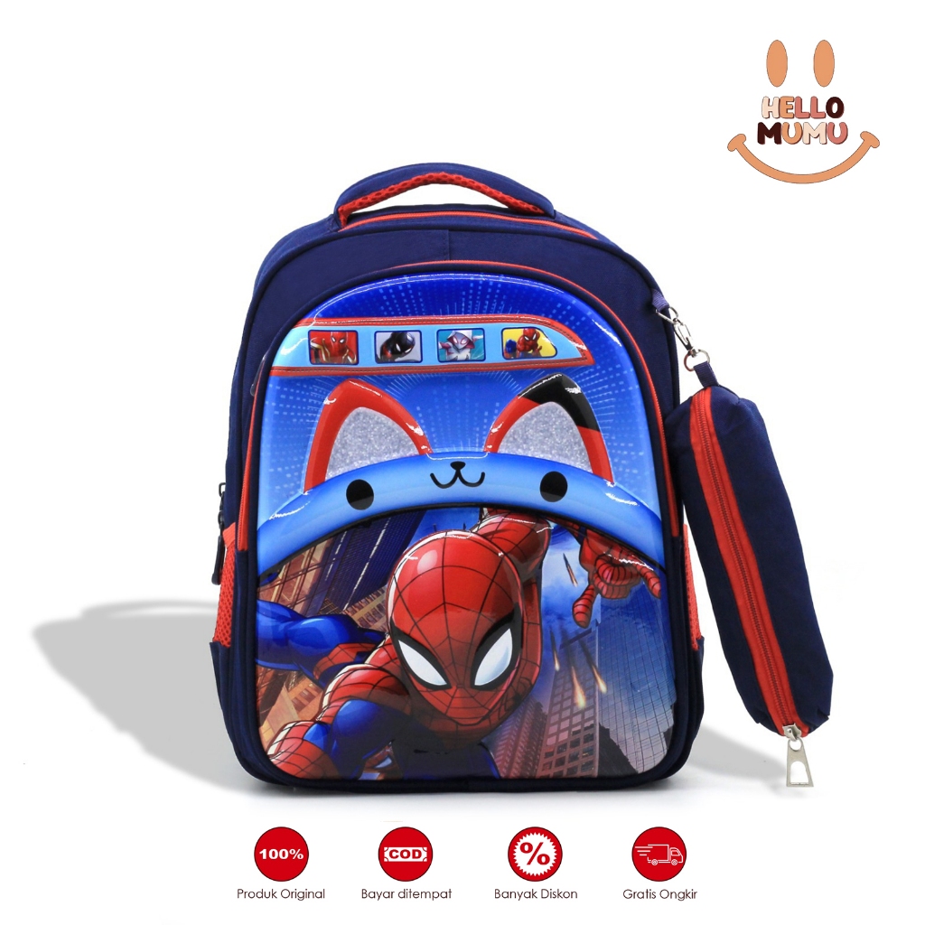 Jual Hellomumu Backpack CHARACTER 3 SEAT & 2 SEAT - HM404 | Shopee ...