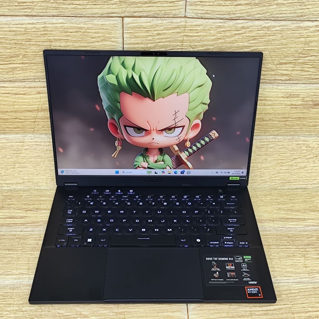 Jual Laptop 2nd ASUS TUF GM A14 FA401UU AMD RYZEN 7 8845HS RAM 16GB SSD ...