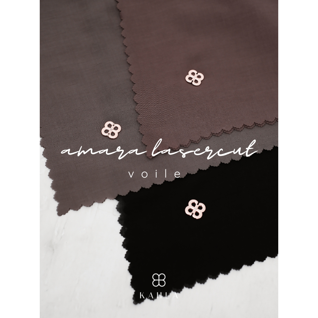 Jual KAHLA Amara Voal Syar'i 135x135 & 120x120 Voal Arabian | Hijab Segiempat Syari Voal Premium ...