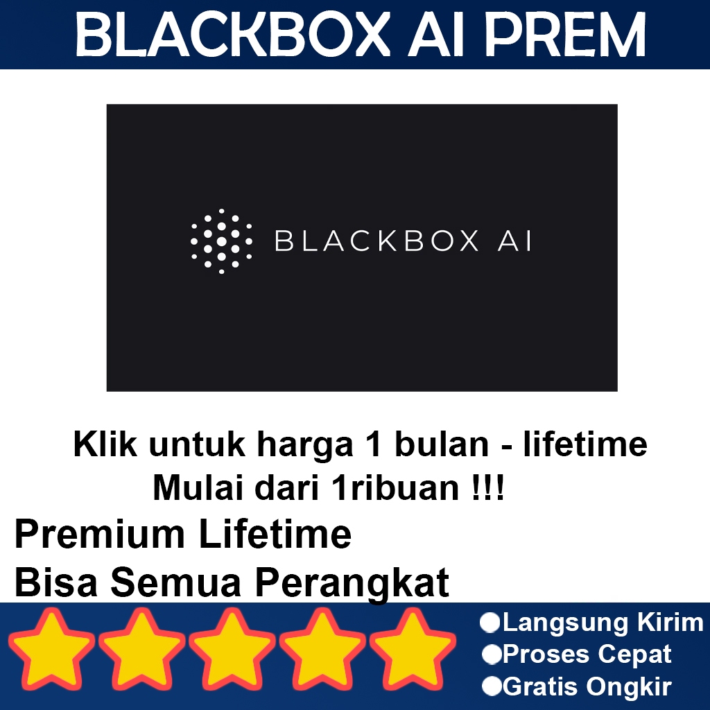 Jual Blackbox Ai Premium Full Garansi Seumur Hidup | Shopee Indonesia