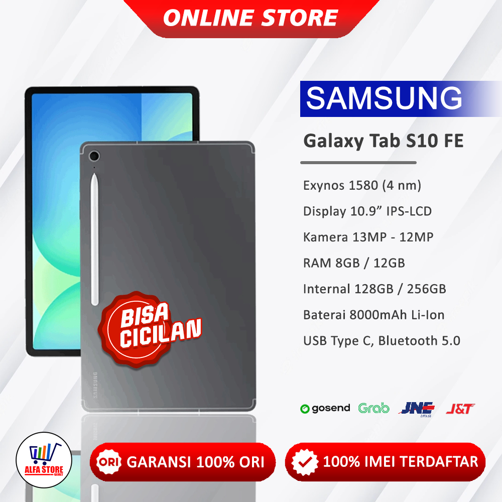 Jual Samsung Galaxy Tab S10 FE+ (Wifi Only) RAM 12/256 GB & Galaxy Tab ...