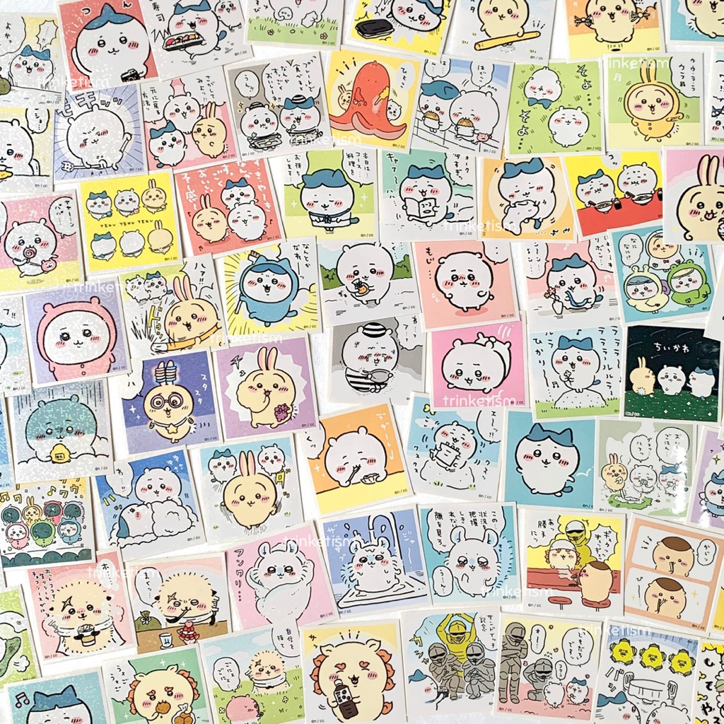 Jual Chiikawa sticker official nagano japan hachiware usagi momonga ...