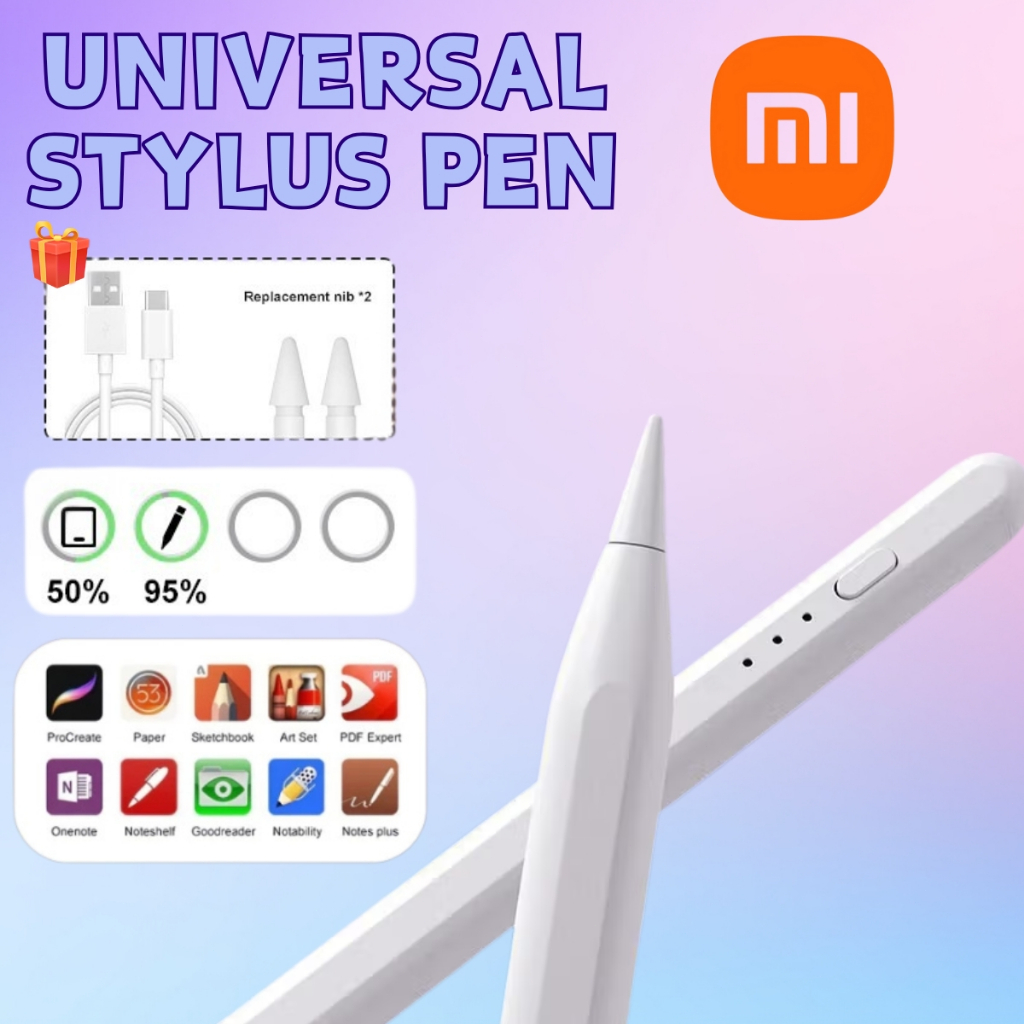 Jual Xiaomi stylus pen universal Phone Tablet Screen Touch Pencil Power ...