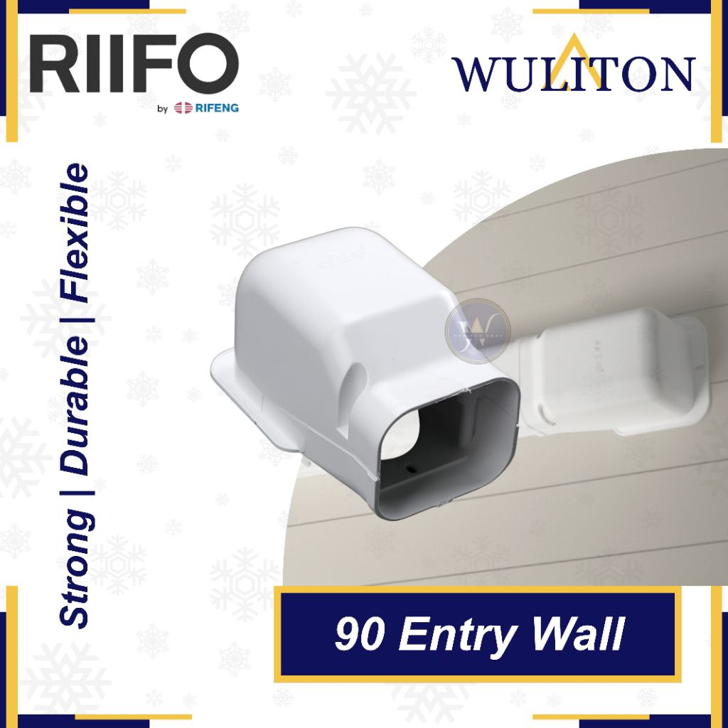Jual Entry Wall Cover 90 Derajat Protective Pipe / Cover Pipa AC Rifeng ...