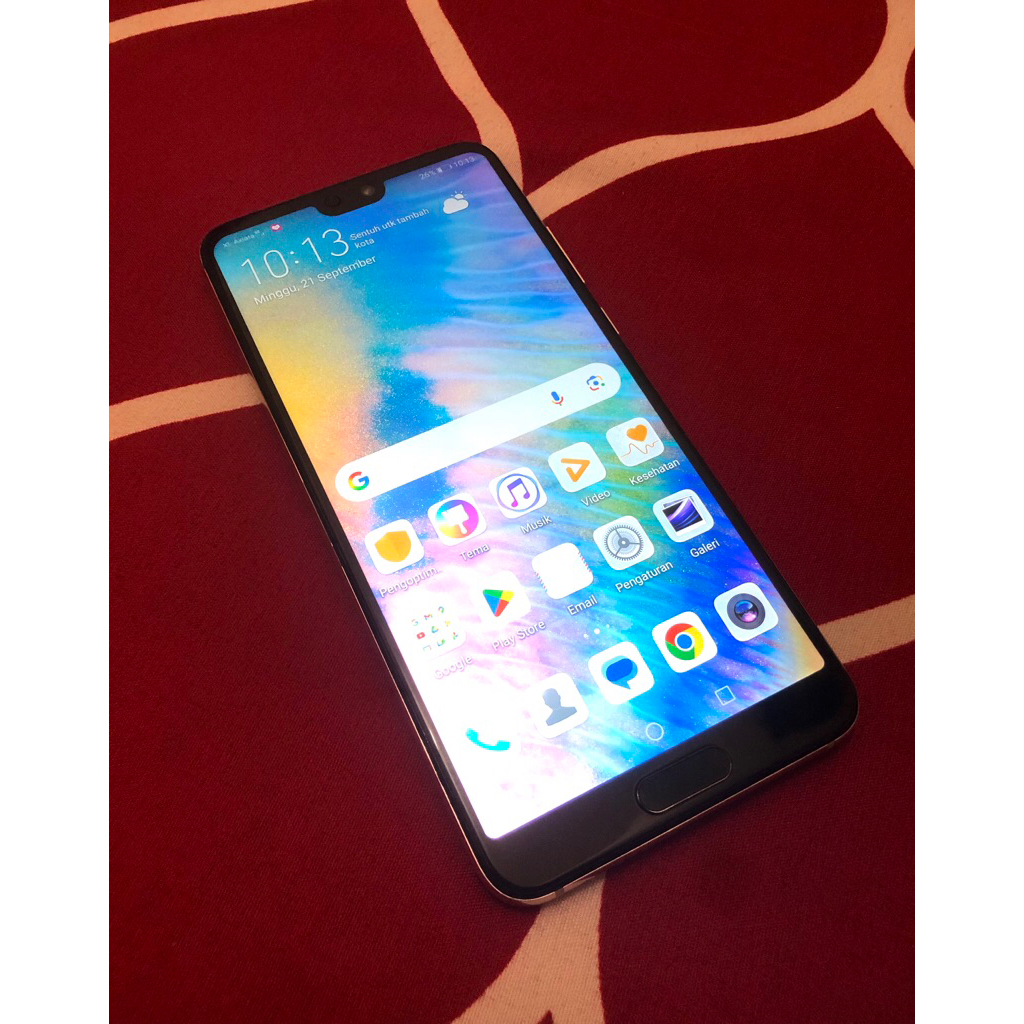 Jual Hape Seken Huawei P20 4G LTE RAM 4/128 Signal Anti Begal | Shopee ...