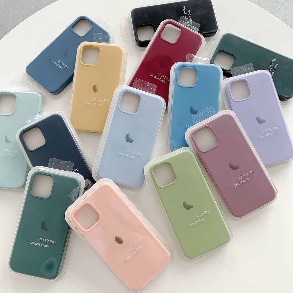 Jual New Colour Silicone Case 1:1 iPhone 17 Promax 16 15 Pro 14 Plus 13 ...