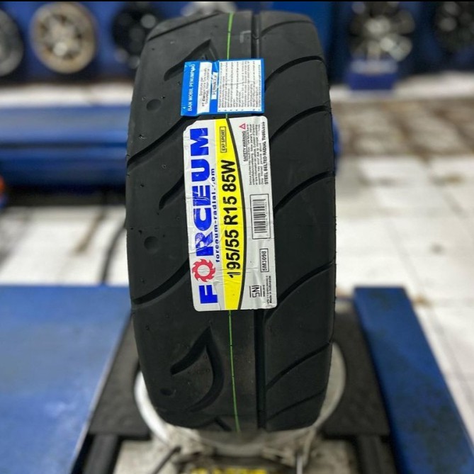 Jual BAN MOBIL SEMI SLICK R15 FORCEUM EXP SPORT 195/55 RING 15 TUBLES ...