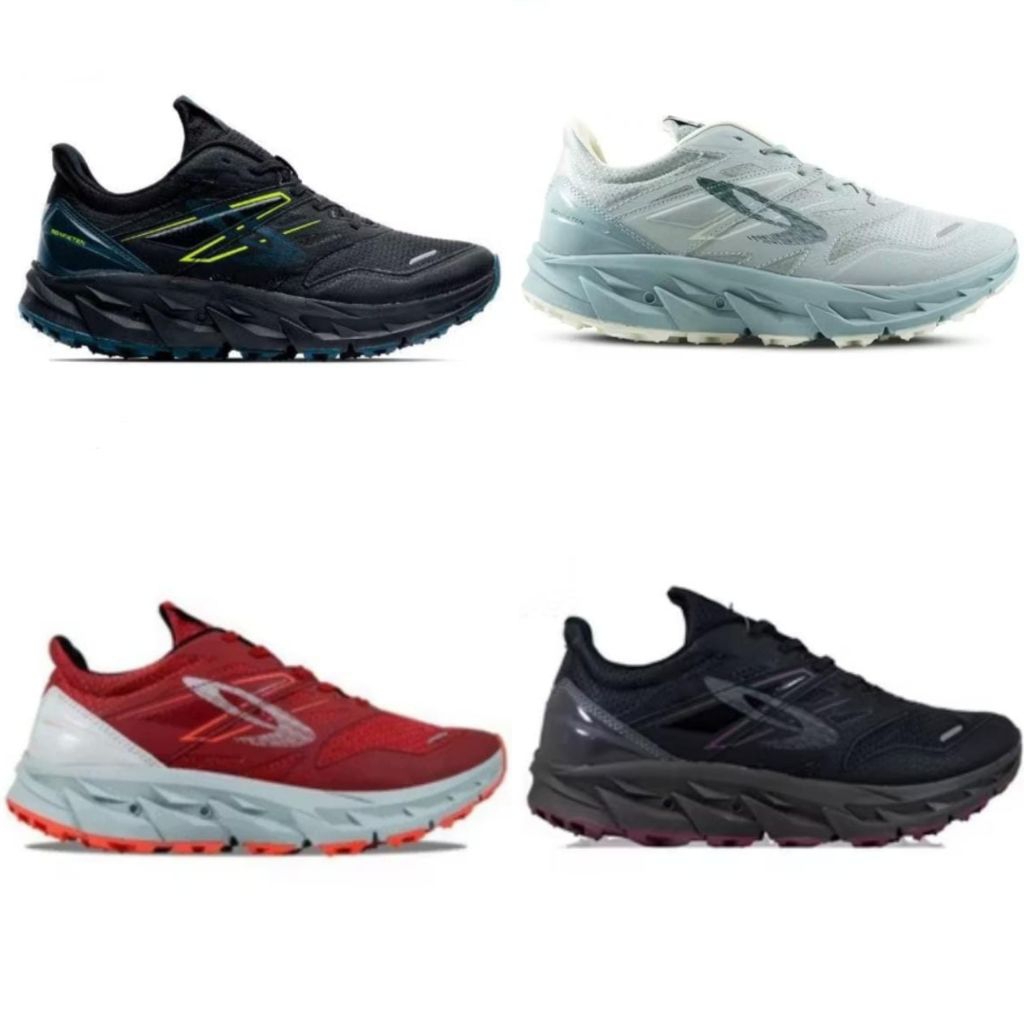 Jual 910nineten -YUZA EVO - HITAM HIJAU - Sepatu lari /Running /Trail ...