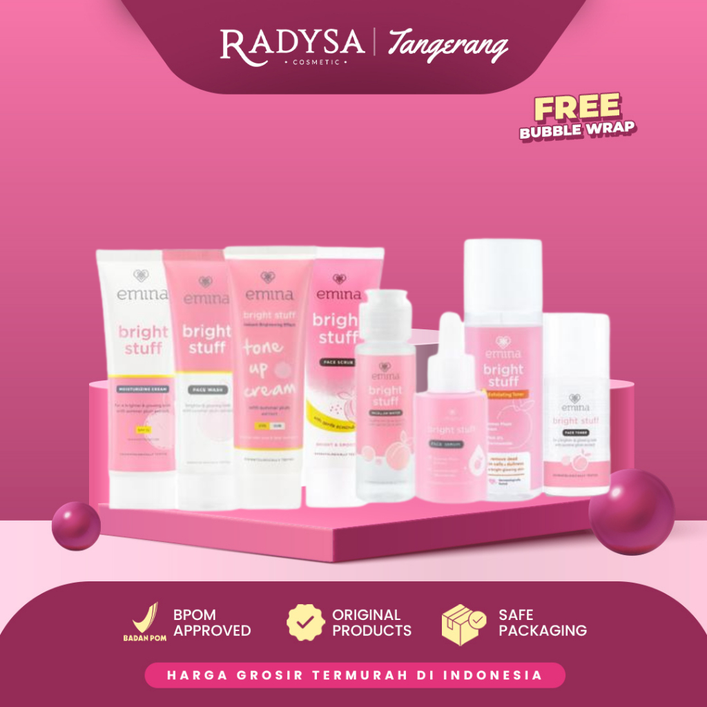 Jual Paket Emina Bright Stuff Terlengkap & Harga Terbaru Mei 2026 ...
