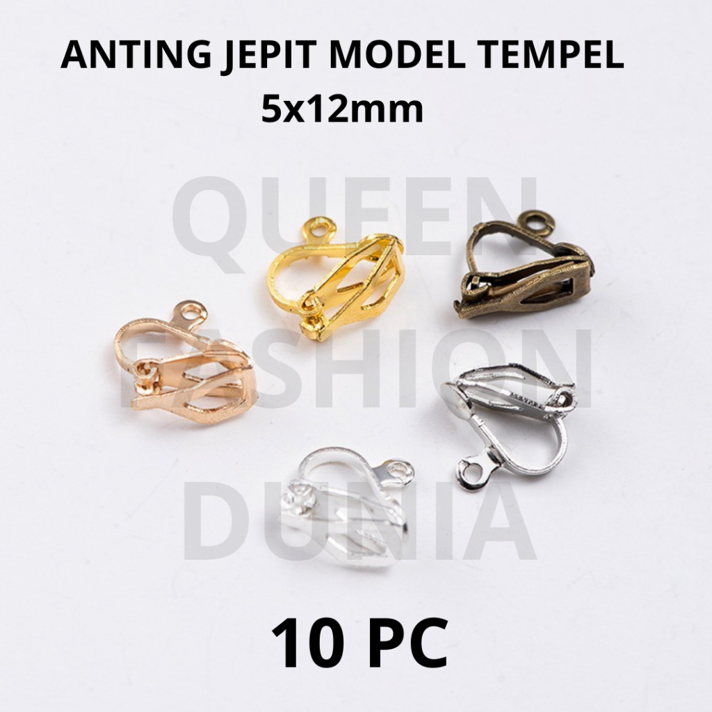 Jual Anting Jepit Model Tempel Harga/2-10Pc | Shopee Indonesia