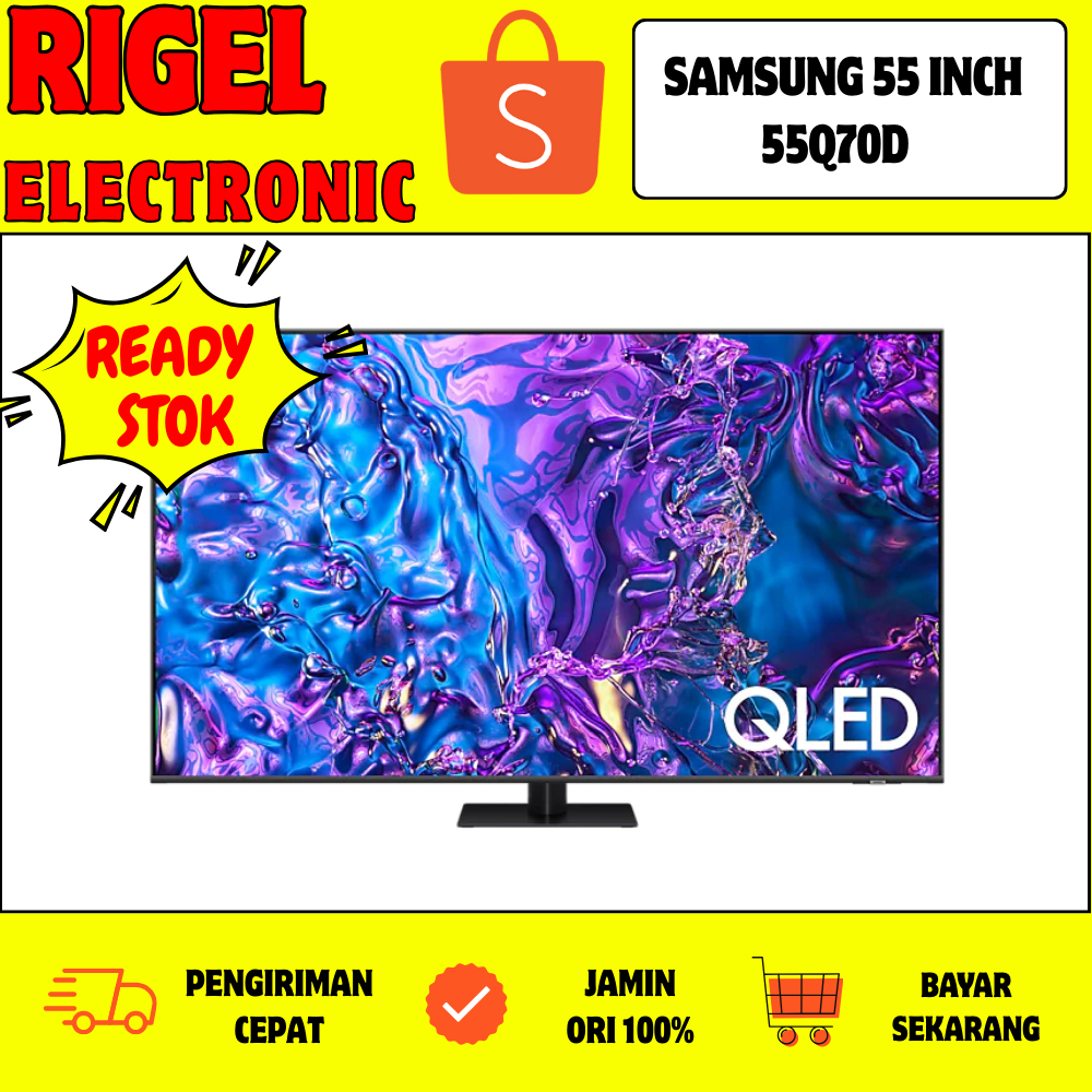Jual SAMSUNG 55Q70D / Q70D QLED 4K UHD Tizen OS Smart TV 55 Inch ...