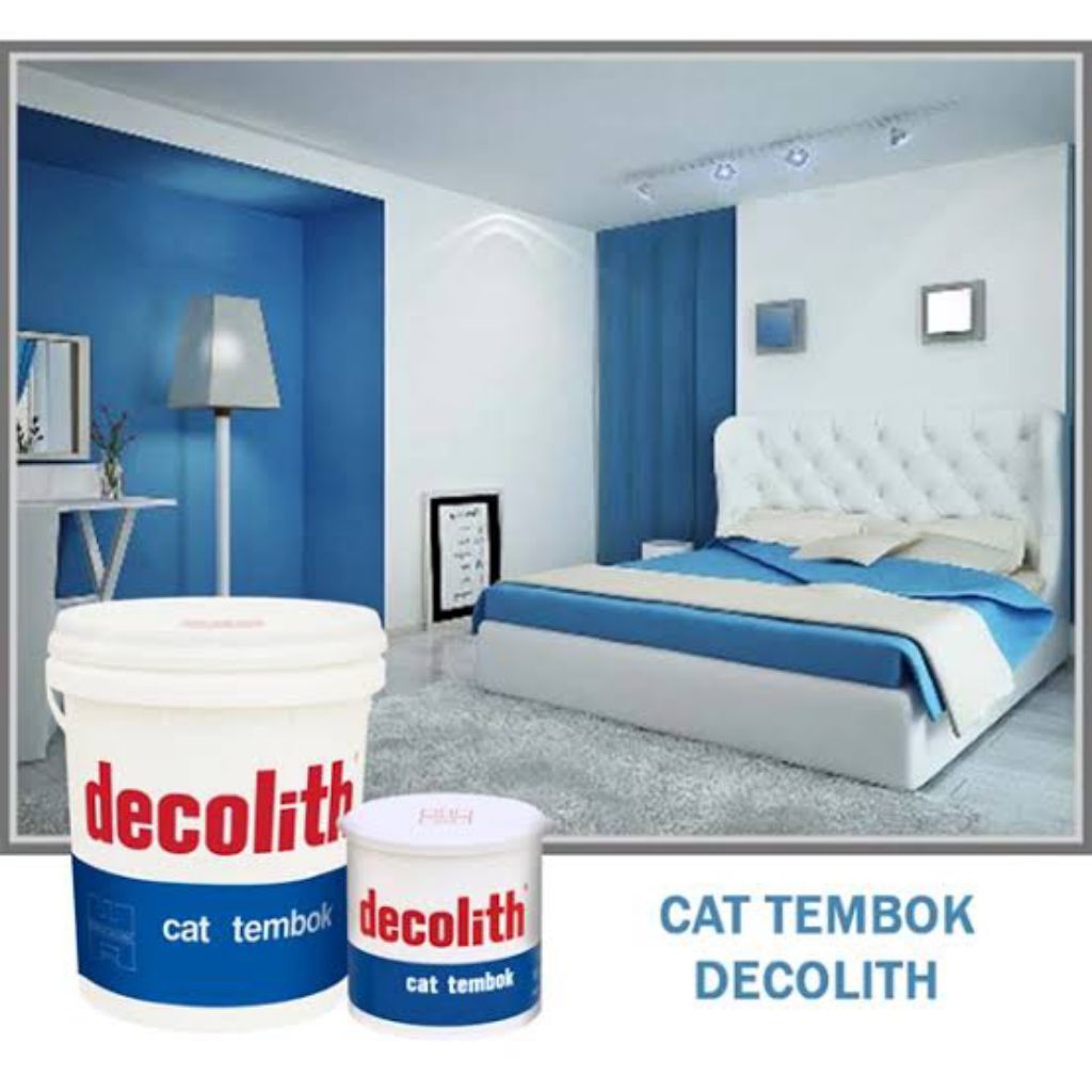 Jual CAT TEMBOK INTERIOR DECOLITH 25 KG | Shopee Indonesia