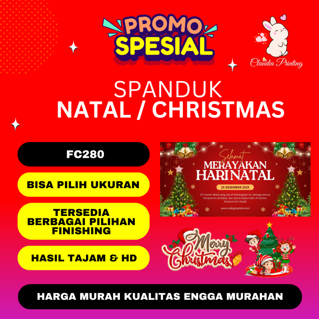 Jual SPANDUK NATAL / BANNER NATAL GEREJA | Shopee Indonesia