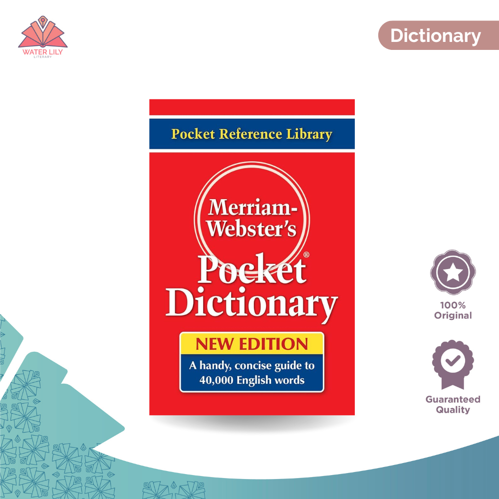 Jual Merriam-Webster'S Pocket Dictionary by Merriam Webster - Imported Books (English Edition ...